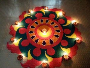 50 Simple Rangoli Design Images & Rangoli Kolam Alpona Photos